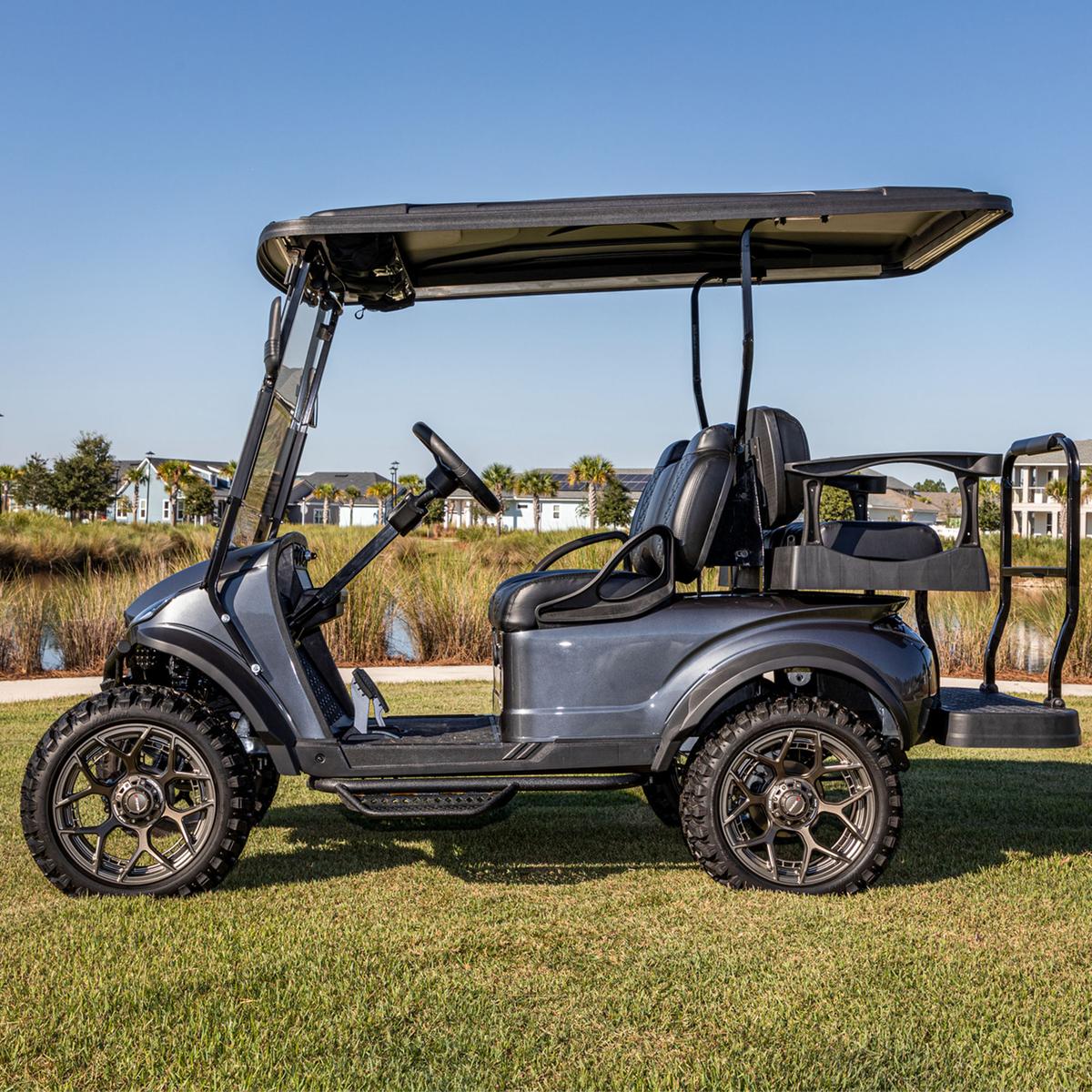Why Adding Golf Cart Side Steps Makes Your Cart Better - Golf Cart Tire ...